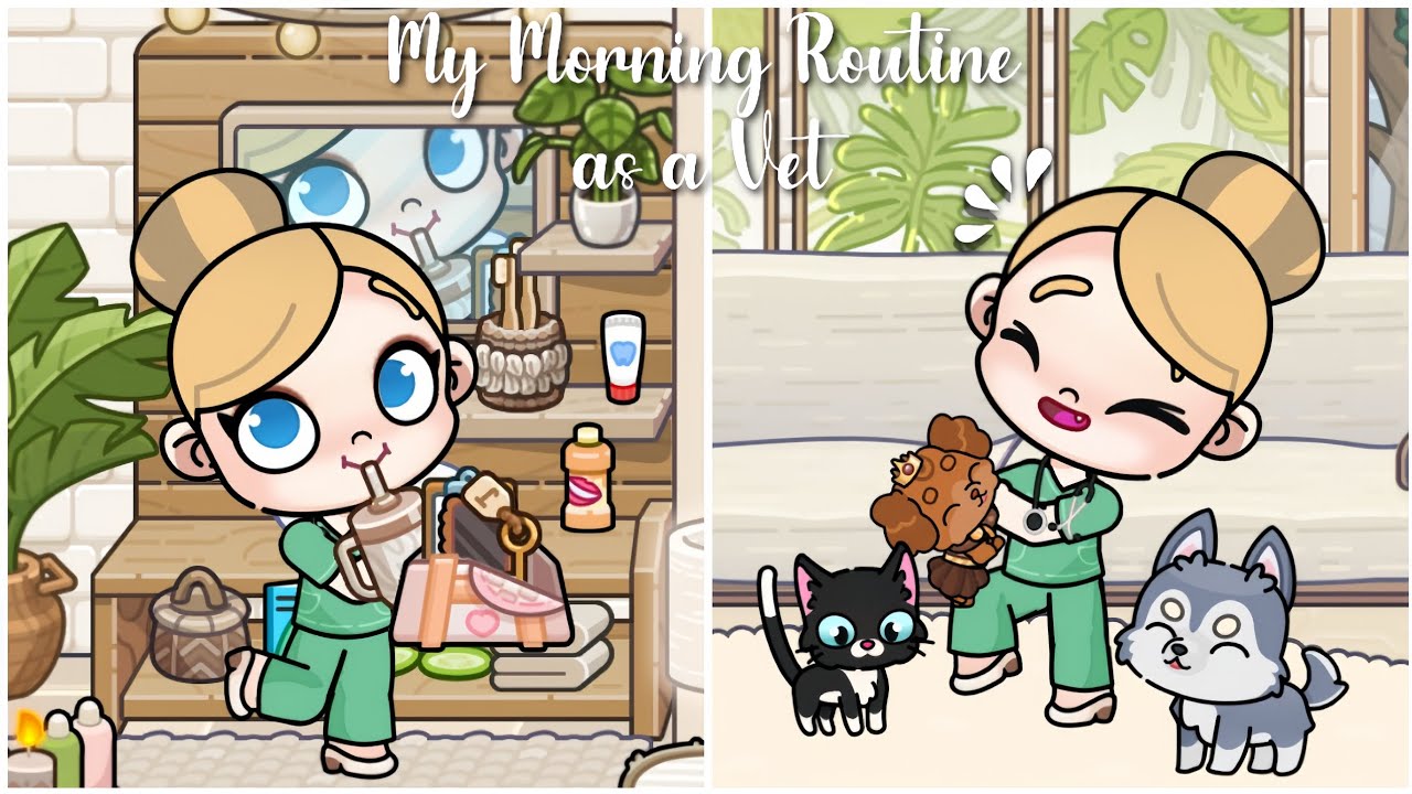 My Morning Routine as a Vet 🐶 | Avatar World | Pazu - YouTube