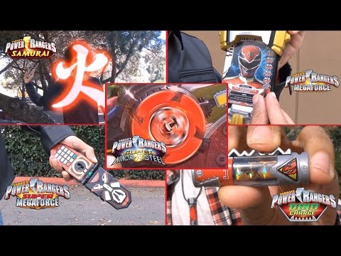 Forever Red Team Morph (Power Rangers Samurai, MegaForce, Dino Charge ...