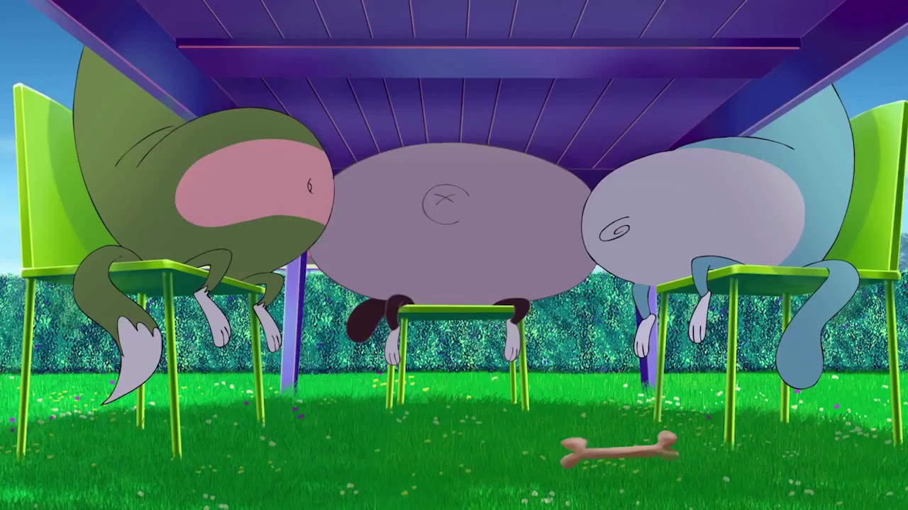 Oggy And The Cockroaches Steamed Out Oggy Jack And Bob Stomach Rumbling ...