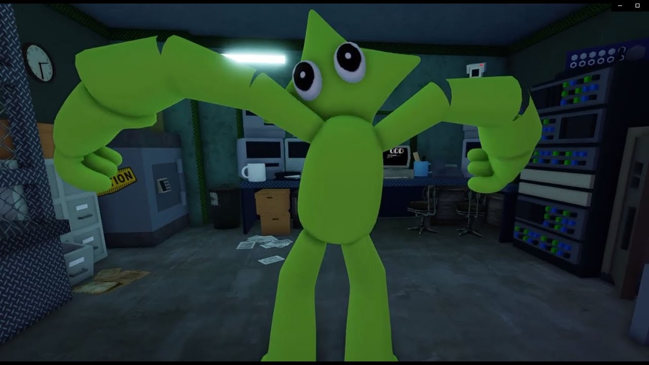 Rainbow Friends Lime Character - Roblox - YouTube