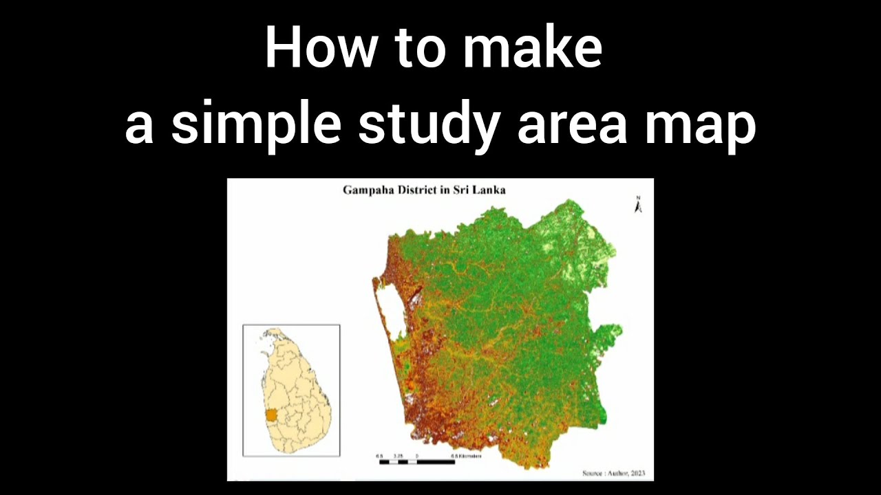 How To Make A Simple Study Area Map YouTube how-to-make-a-simple-study-area-map-youtube