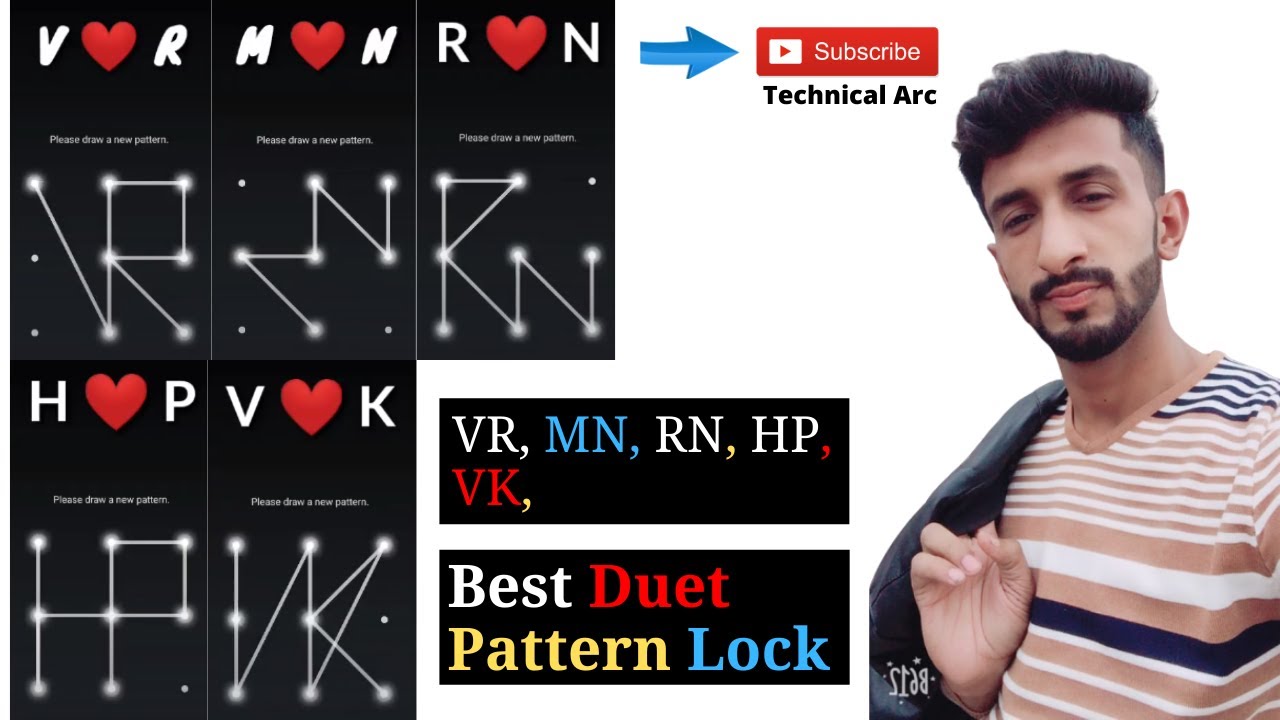MN Pattern Lock - VK, RN, HP, VR Pattern Lock | Best Screen Lock | New ...