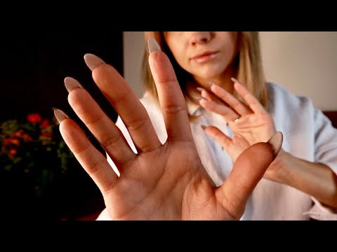 ASMR Hand Movements Mouth sounds Tapping | Hand Sounds | Sleep Visual ...