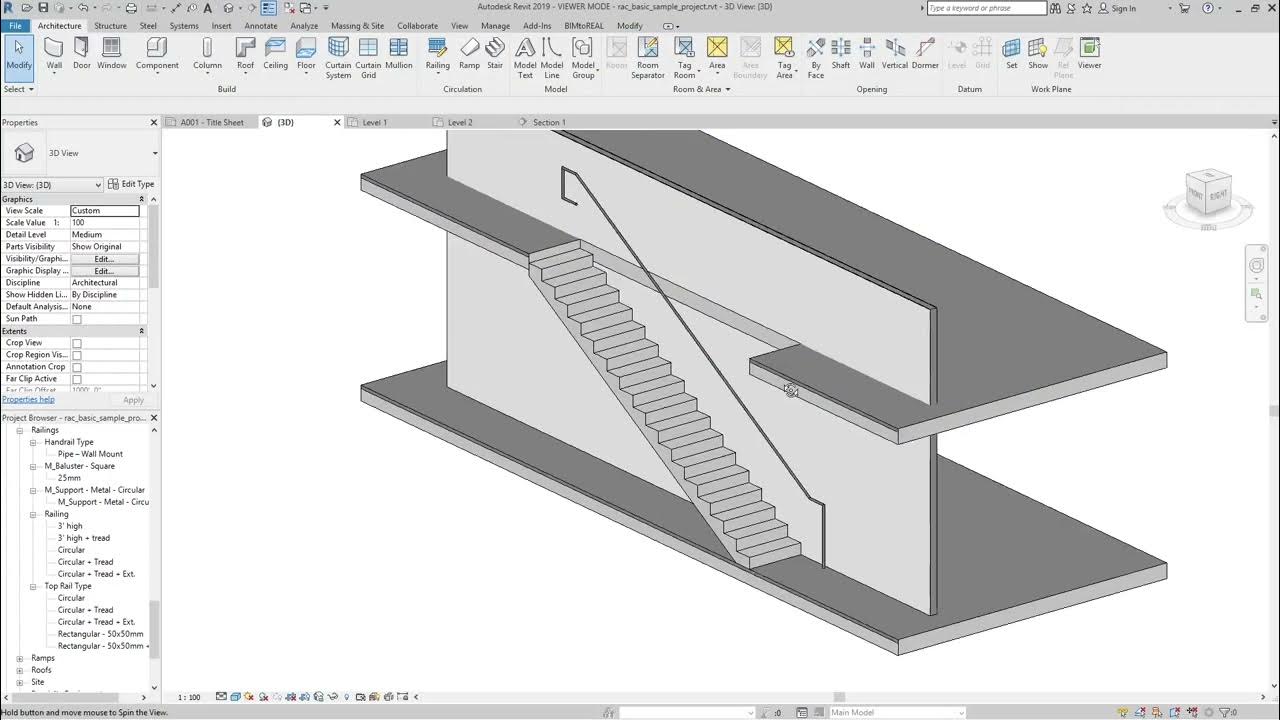 Revit Tips and Tricks #9: Railing Extensions and Extension Styles - YouTube