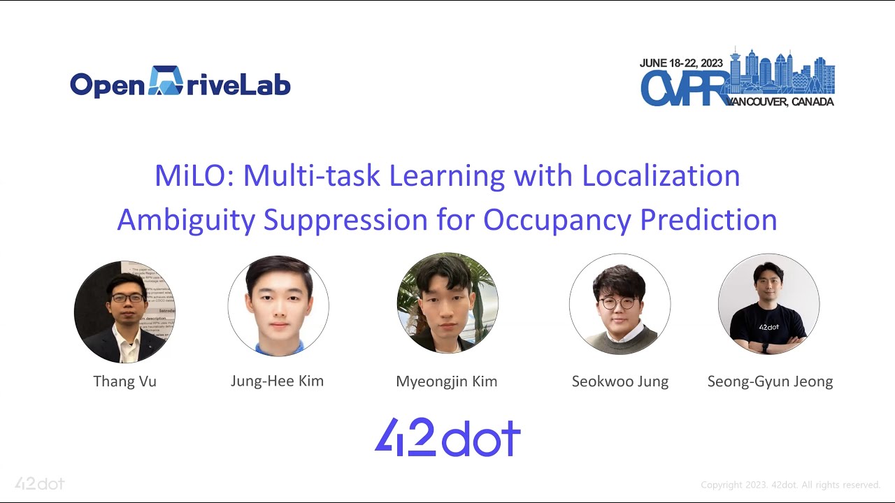 CVPR23 E2EAD | Team 42dot, Technical Report - YouTube