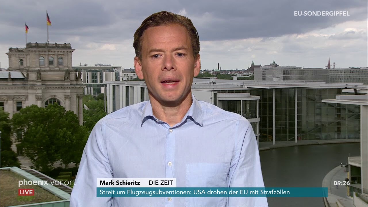 Mark Schieritz (ZEIT) zur EU-Kommissionspräsidentschaft - YouTube