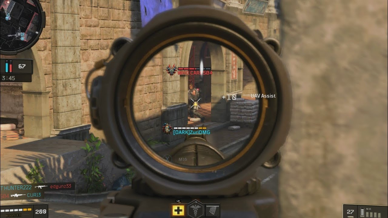Bo4 - M16 Gameplay - YouTube