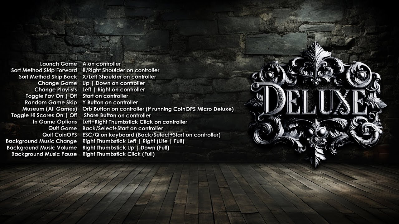 CoinOPS Deluxe Inspire Released