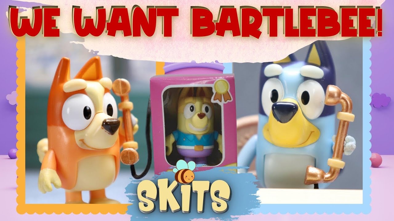 We Want Bartlebee!!! | Bluey In Call Centre - YouTube