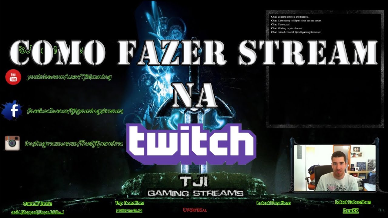 Como Fazer Stream na Twitch [Tutorial] - YouTube