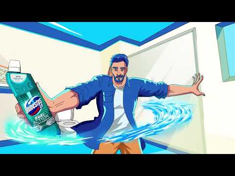 Kireç Lekeleri Mi? Yeni Domestos Dual Action ile İkili Etki Tam Güç Hijyen!