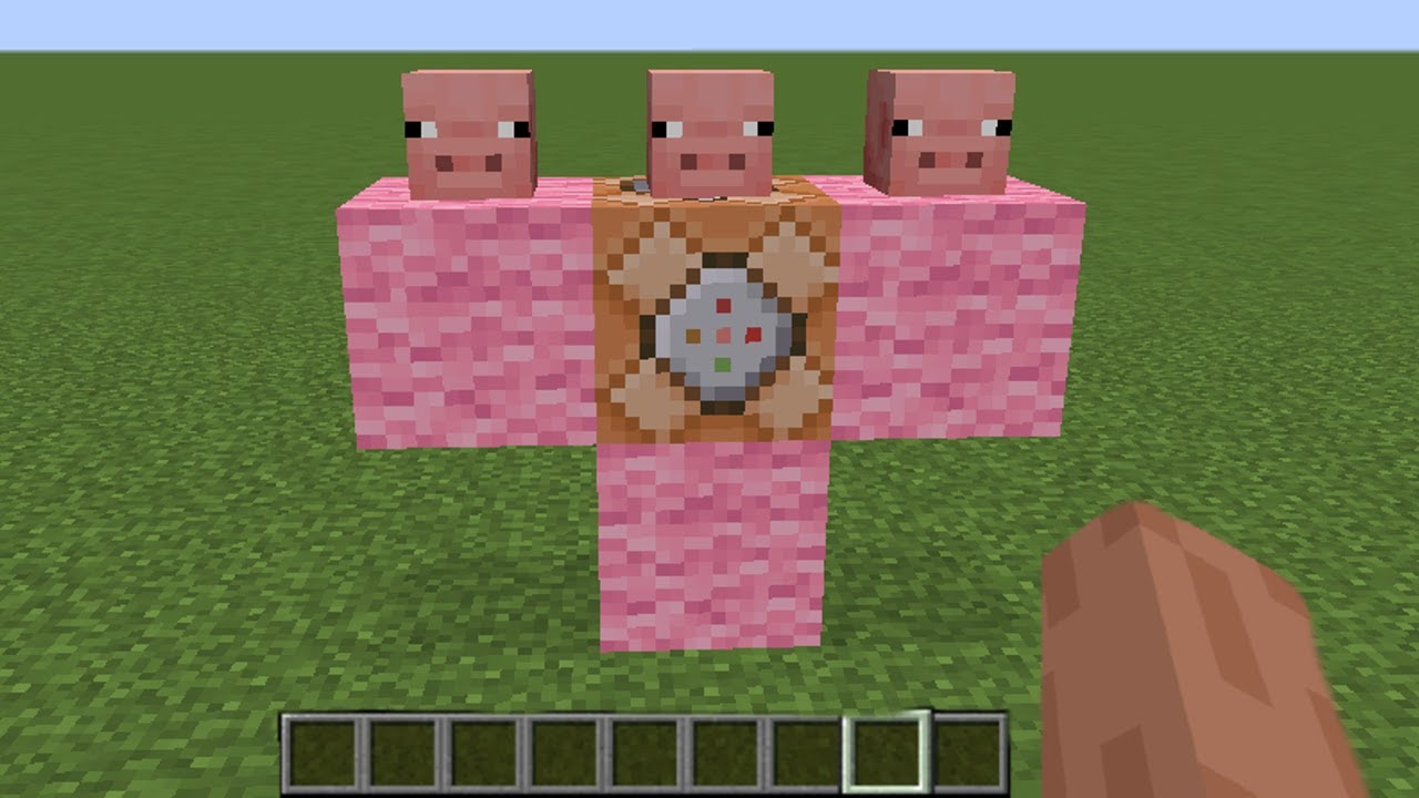 How To Summon Pig Wither Storm In Minecraft !!! - YouTube