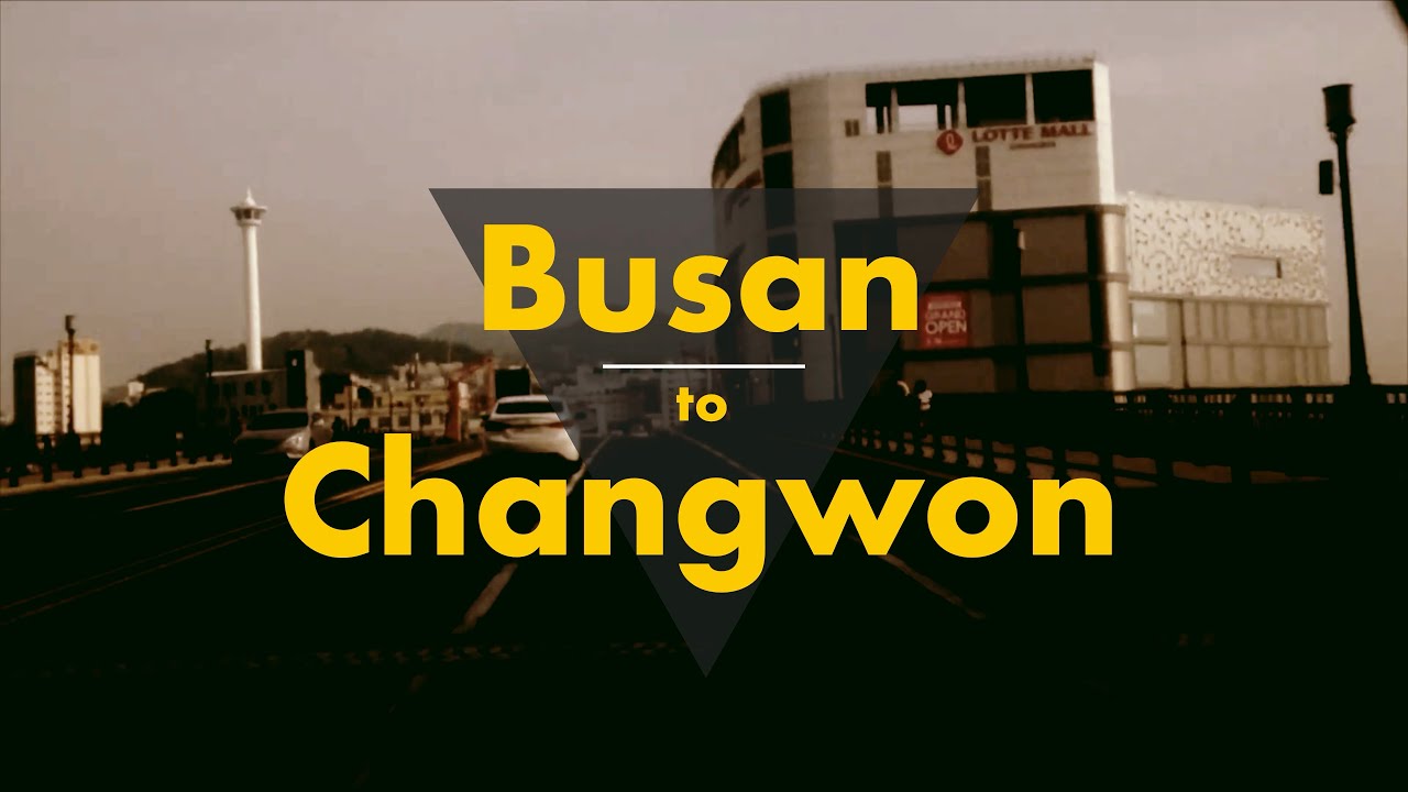 Daily driving #34 Busan to Changwon - YouTube