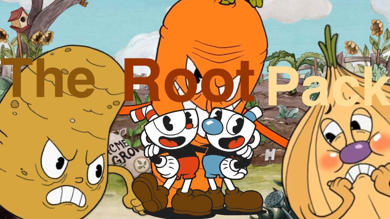 Cuphead plush : the root pack - alonso's movies - YouTube