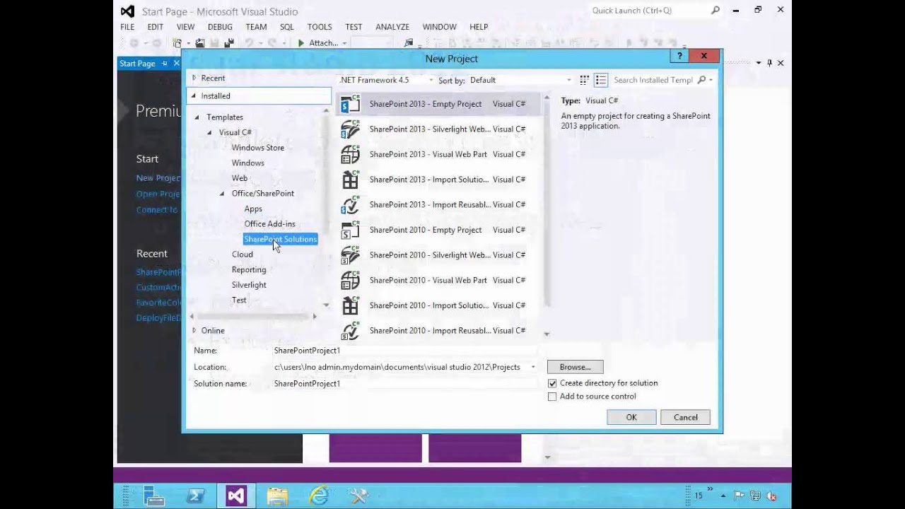 Trailer for SharePoint 2013 Developer: Solutions with VS 2012 - YouTube