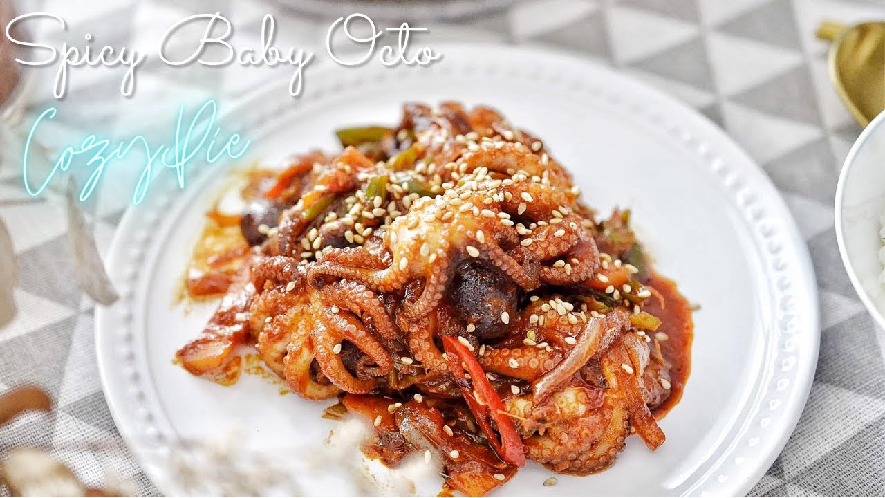 Most delicious way to cook BABY OCTOPUS 🐙😋 - YouTube