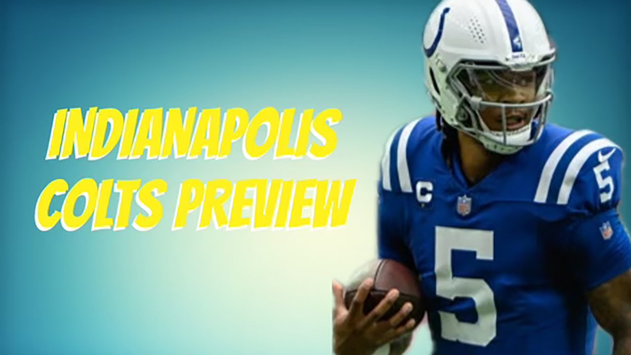 INDIANAPOLIS COLTS NFL PREVIEW w/ JAMES BOYD, THE ATHLETIC | FANTASY ...