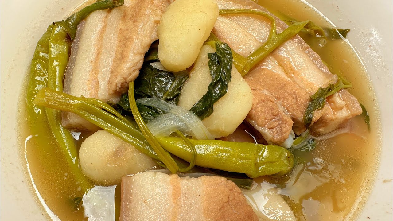 PORK BULANGLANG KAPAMPANGAN | SINIGANG NA BABOY SA BAYABAS | EASY TO ...