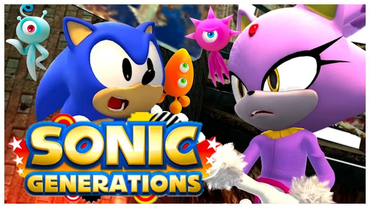 BURNING THROUGH CRISIS CITY FOR BLAZE!! | Sonic Generations (Part 5 ...