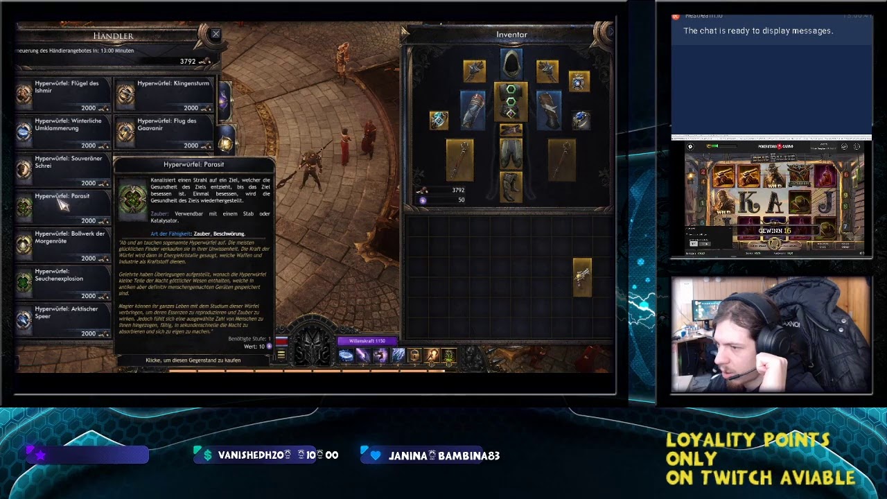 Wolcen - offlinemodus - nebenher gehen slots - YouTube