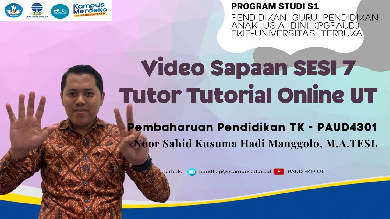 Video Sesi 7 Pembaharuan Pendidikan TK - YouTube