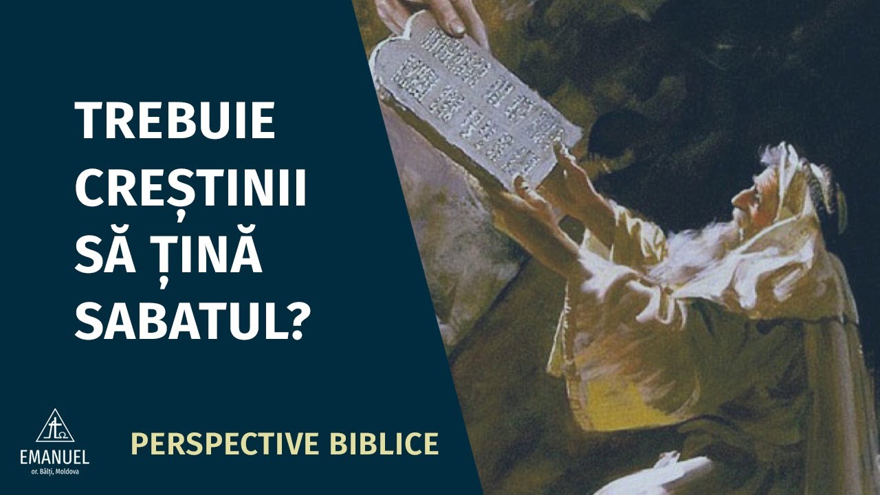 Trebuie creștinii să țină sabatul? | Perspective Biblice |9 - YouTube