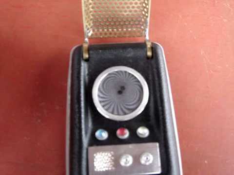 Star Trek TOS Hero Communicator 1 - YouTube