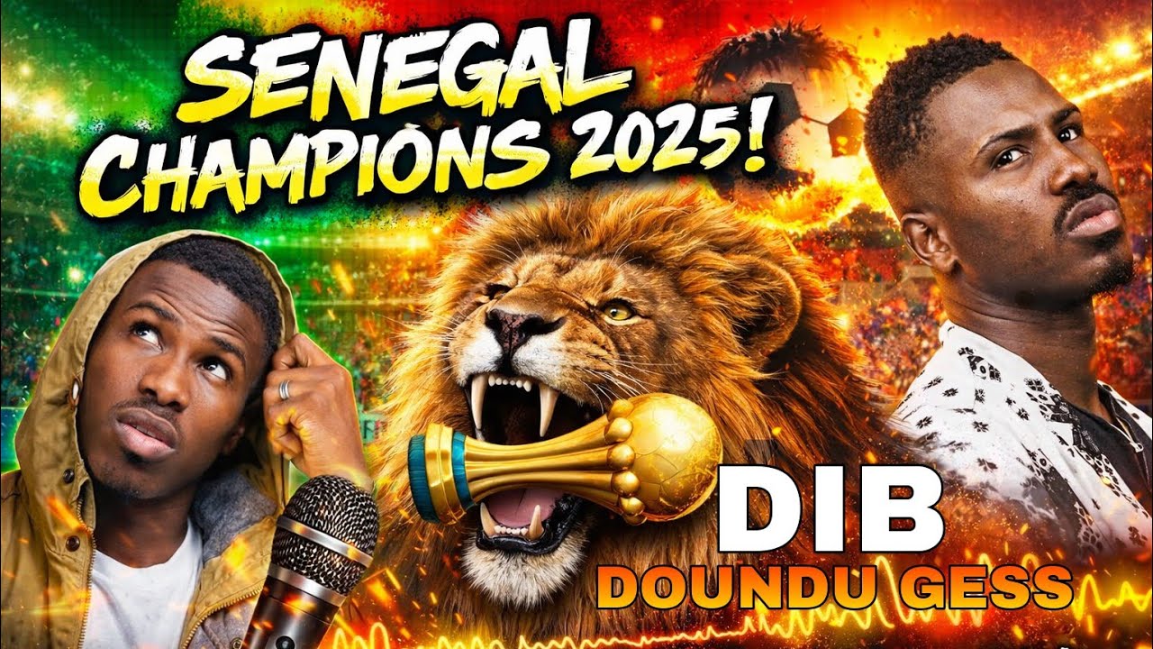 SENEGAL CHAMPIONS CAN 2025 ! Hymne Rap Galsen Victoire vs Maroc (Style ...