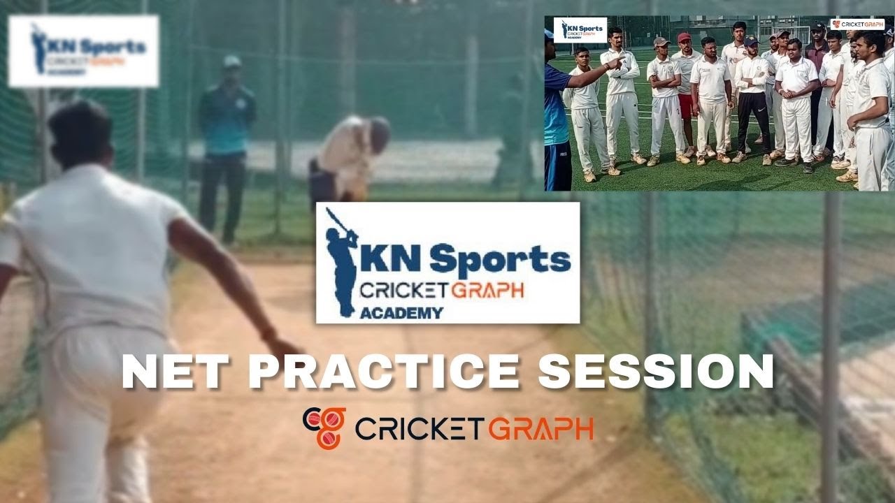 Practice Session Highlights | KN Sports CricketGraph #cricketgraph # ...