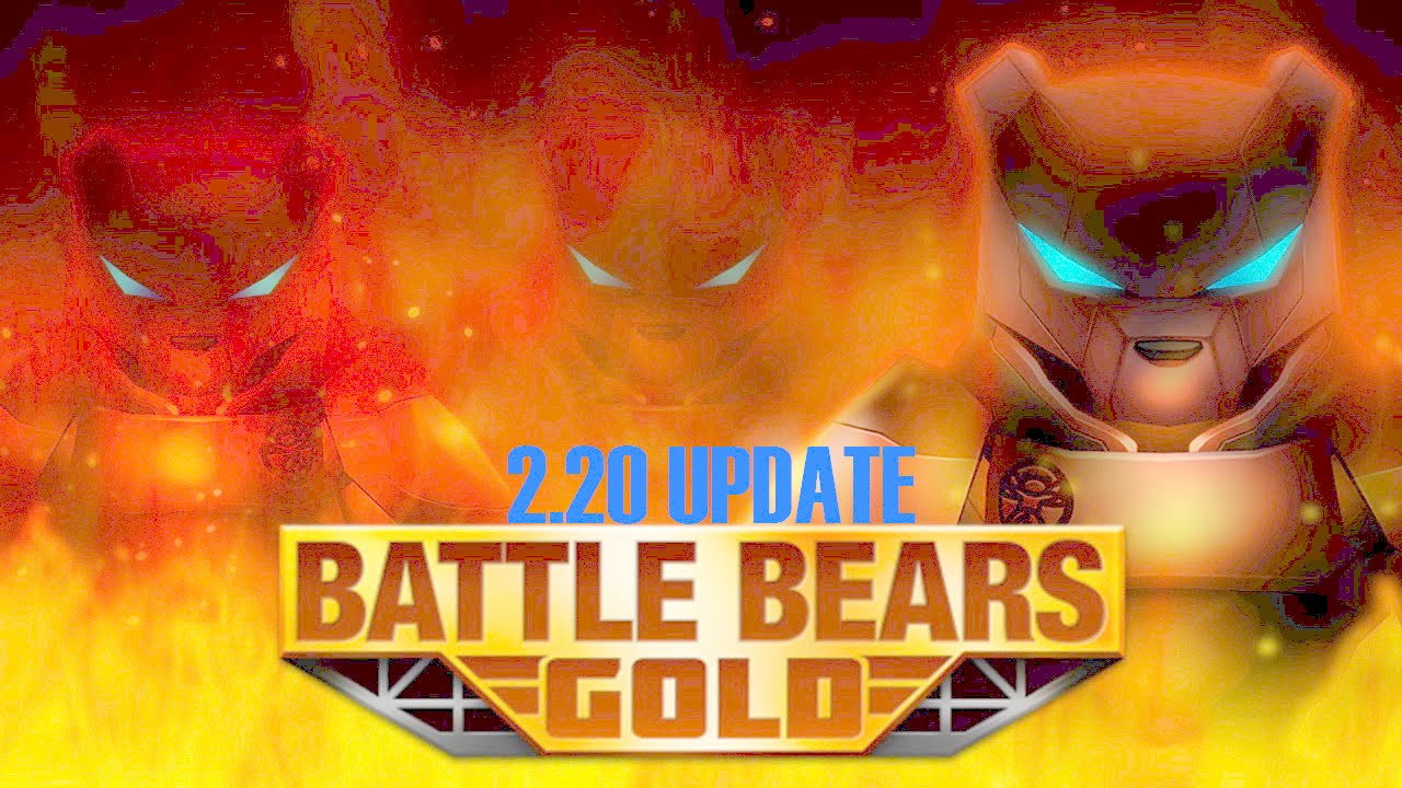BATTLE BEARS GOLD | 2.20 UPDATE | REVIEW+GAMEPLAY - YouTube