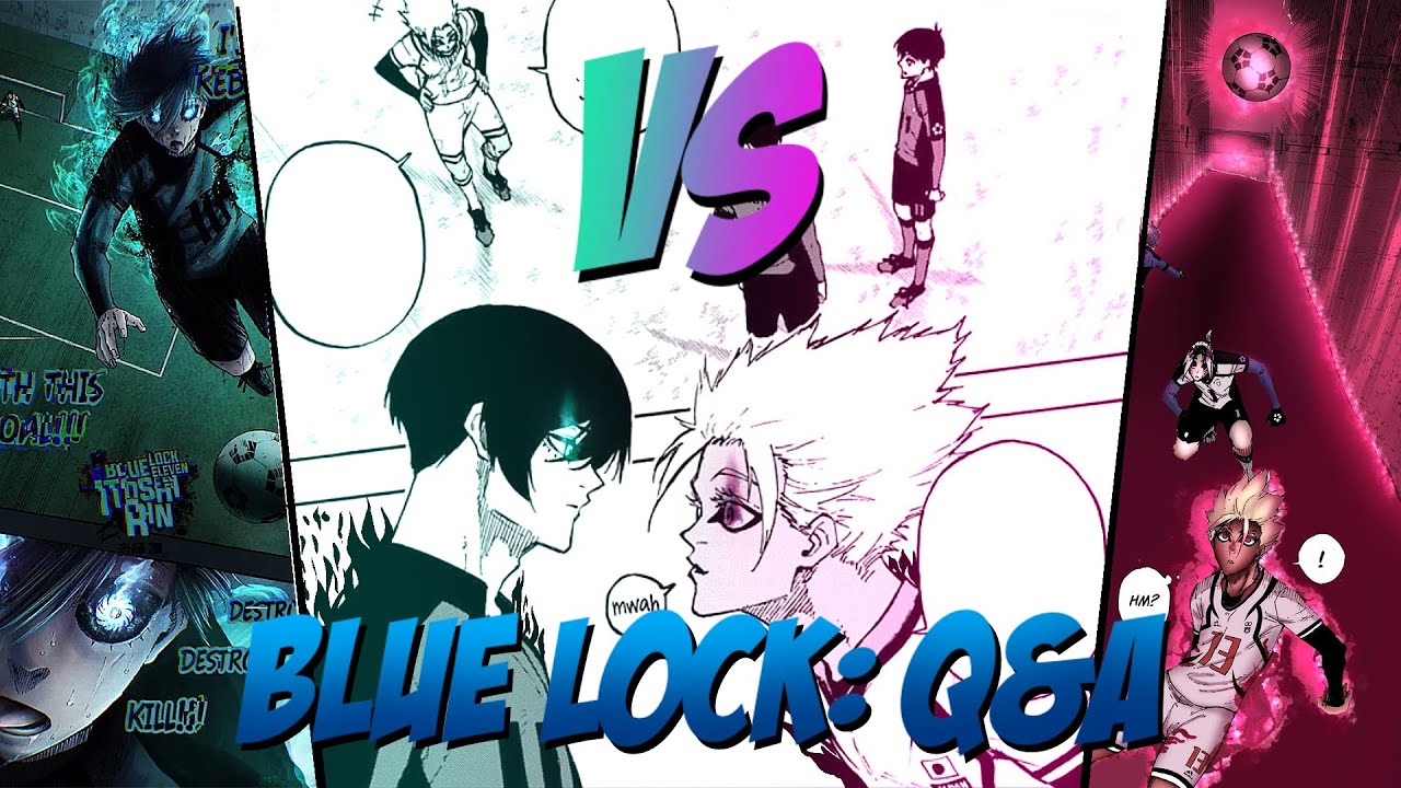 Shidou Ryusei VS Itoshi Rin | 1 Year Anniversary Blue Lock Q&A - YouTube