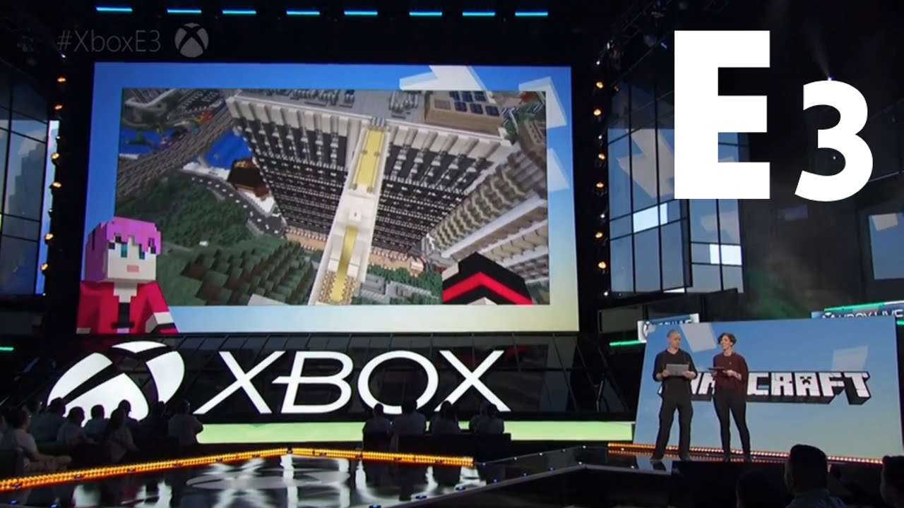 MINECRAFT CROSSPLAY! | Minecraft E3 Presentation - YouTube