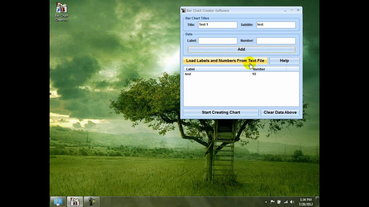 Bar Chart Creator Software - YouTube