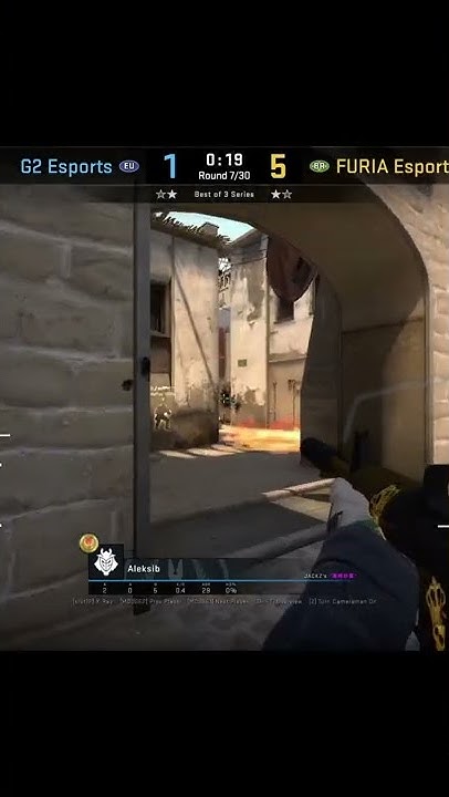 Aleksib Mirage B Off Angle (CS:GO Tricks) - YouTube