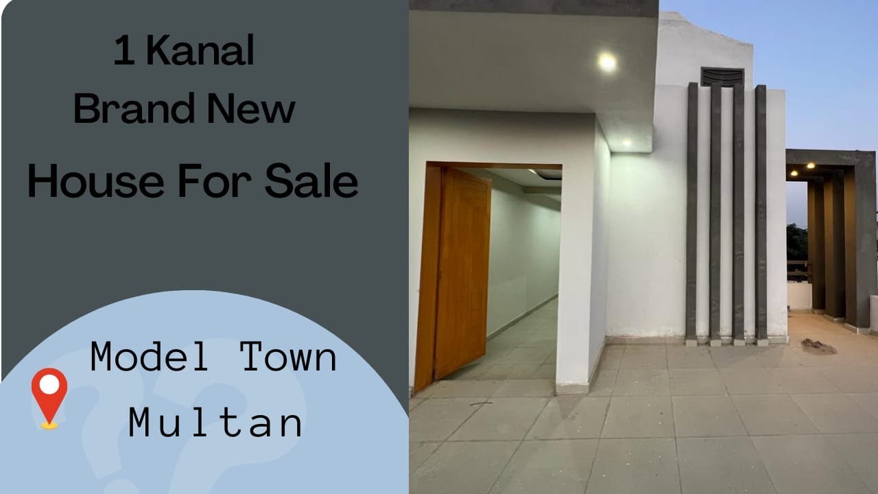 1 Kanal Brand New House ForSale Model Town Multan #multan # ...