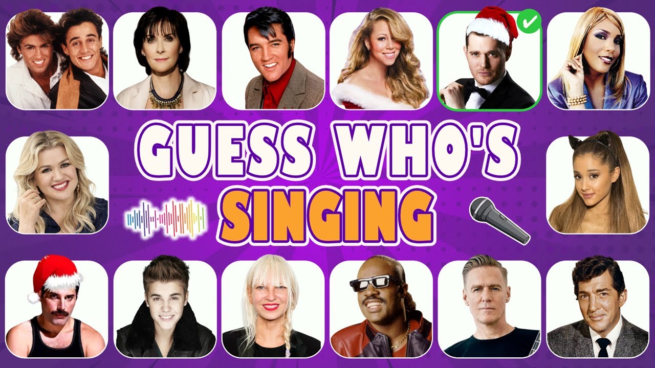 Guess Who's Singing - Christmas Song Edition - YouTube