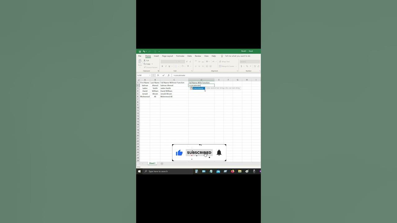 How To Join 2 Cells In Excel Join Cell In Excel With Excel Formula how-to-join-2-cells-in-excel-join-cell-in-excel-with-excel-formula