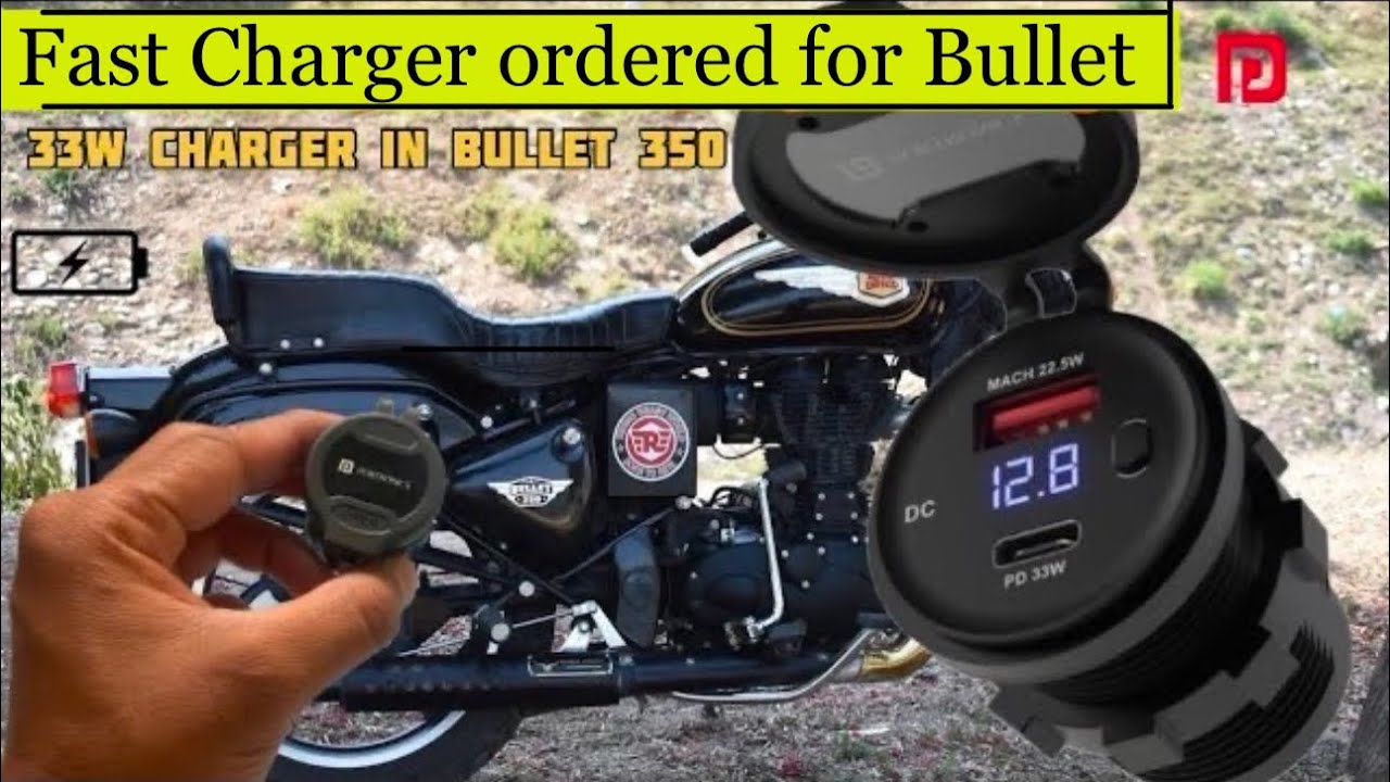 Bullet ke liye laya 33W ka fast charger || @RavinderThakur - YouTube
