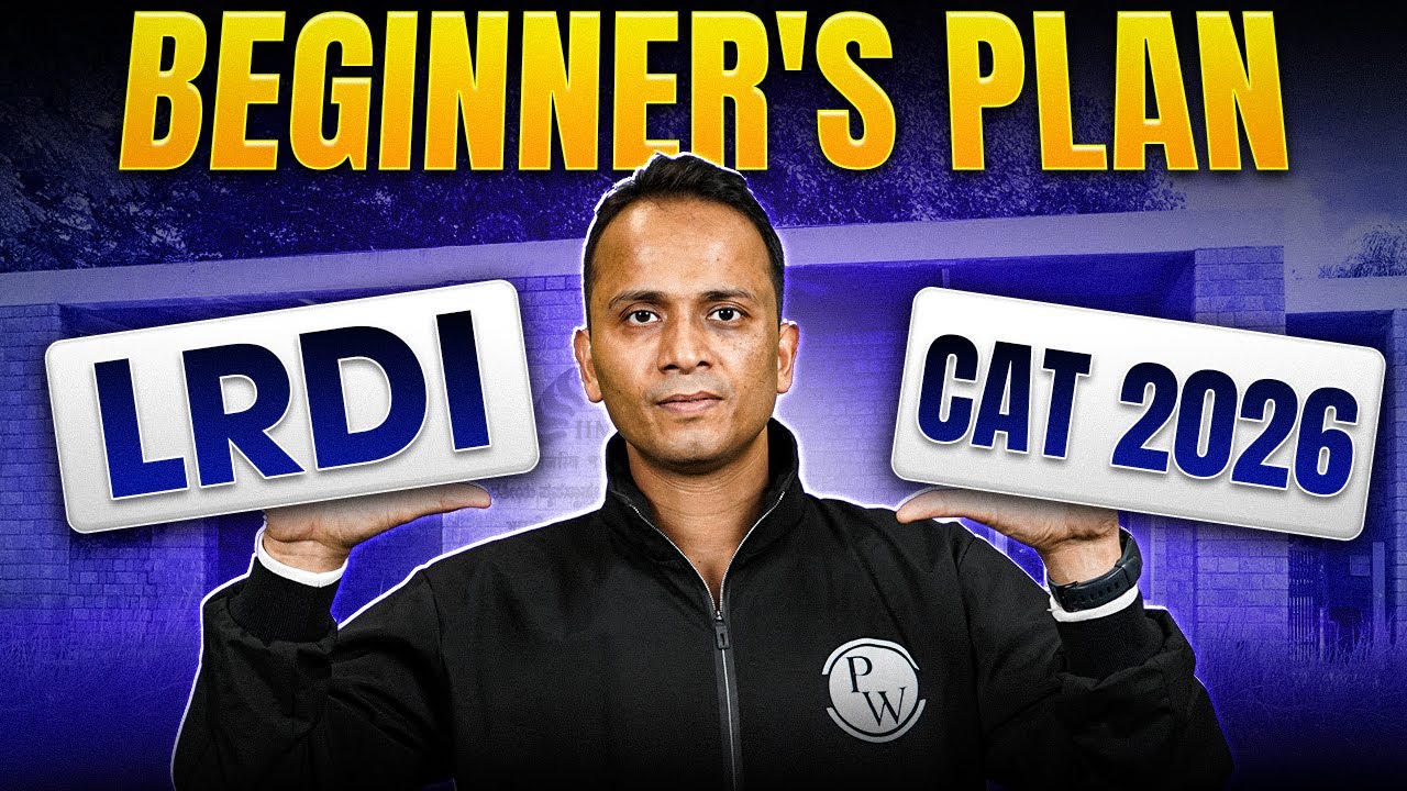 🎯 Logical Reasoning & Data Interpretation Made Easy | CAT 2026 Starter Plan! - YouTube