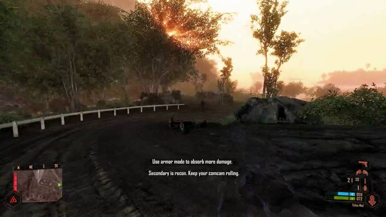 (HD) Crysis Warhead gameplay maxed graphics DX10 + 8xAA - YouTube