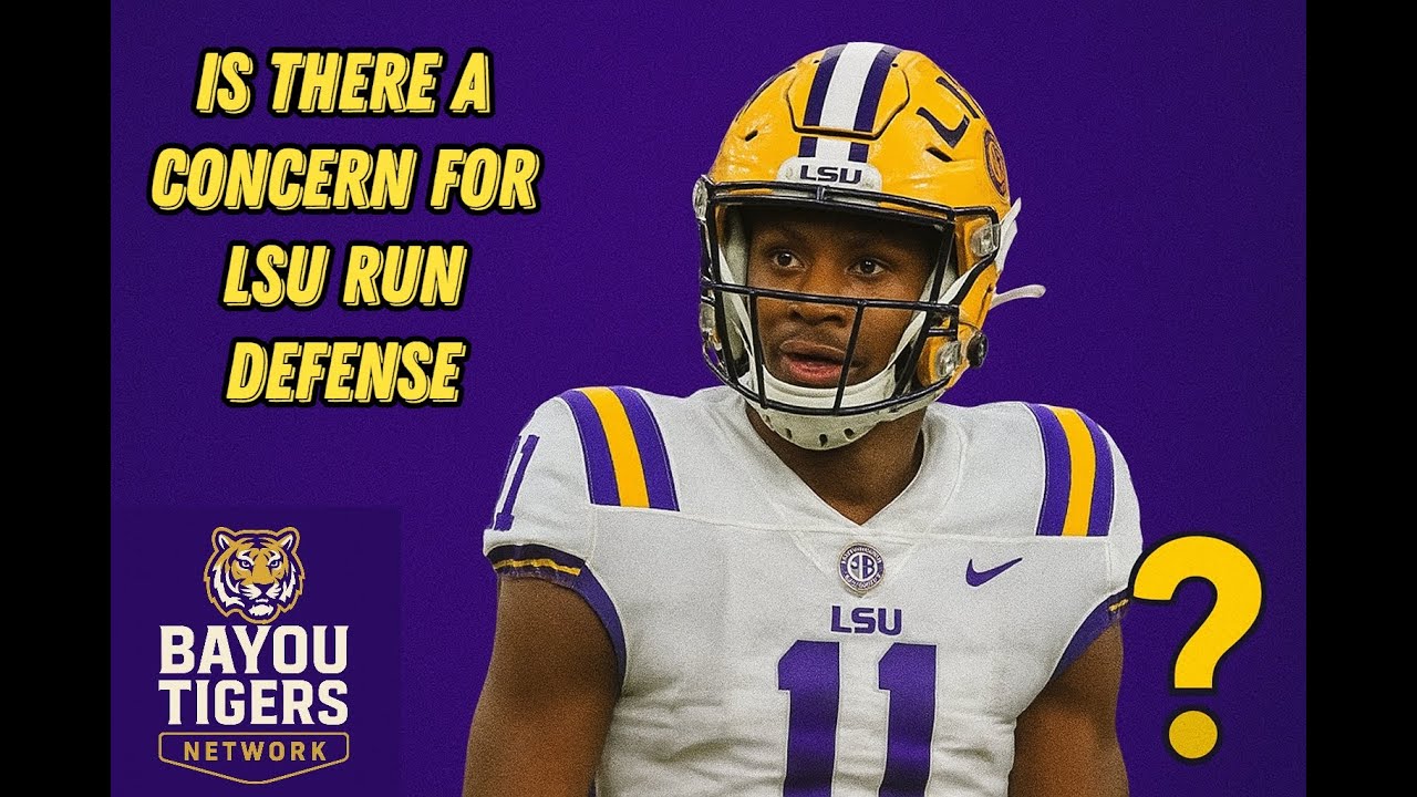 Is There a Real Concern for LSU’s Run Defense? 🐯💪 - YouTube