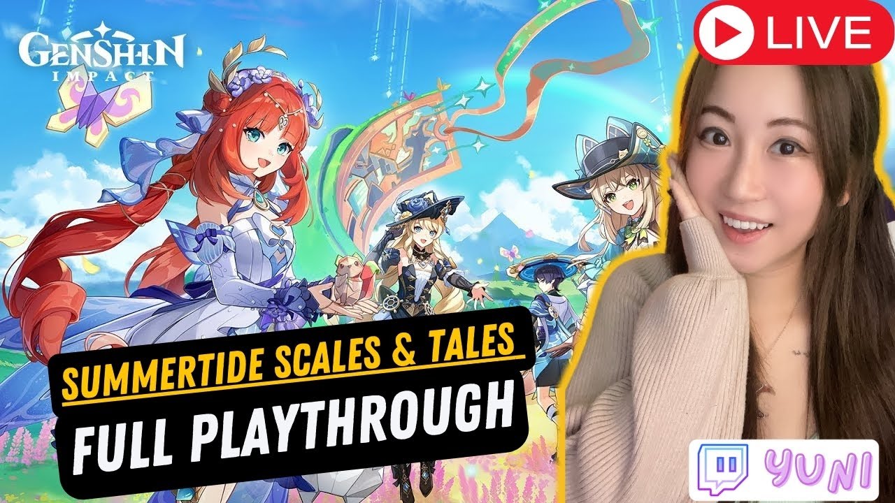 🔥Summertide Scales and Tales 2024 FULL PLAYTHROUGH🔥 | Yuni livestreams - YouTube