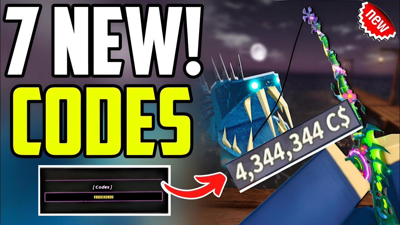 *LATEST CODES* ROBLOX FISCH CODES 2025 | FISCH CODES | FISCH NEW UPDATE ...