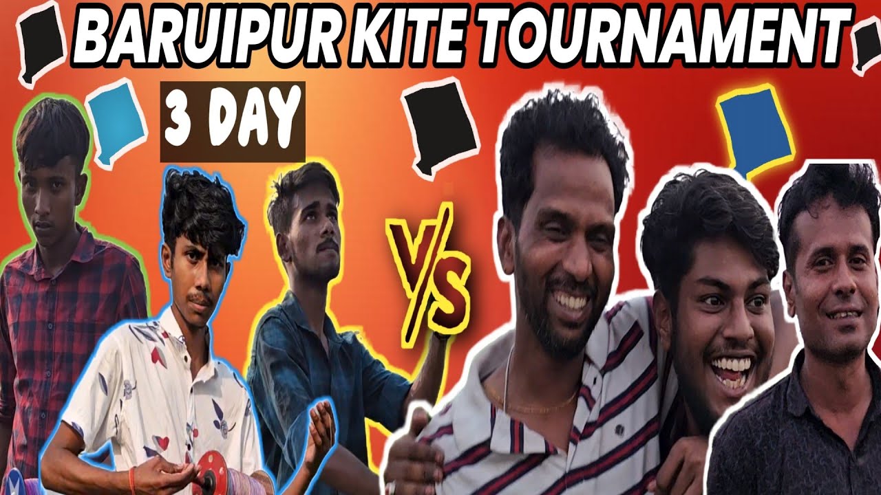 Kite Tournament 🔥 3 Day game || Kolkata classic vs Baruipur kite club ...