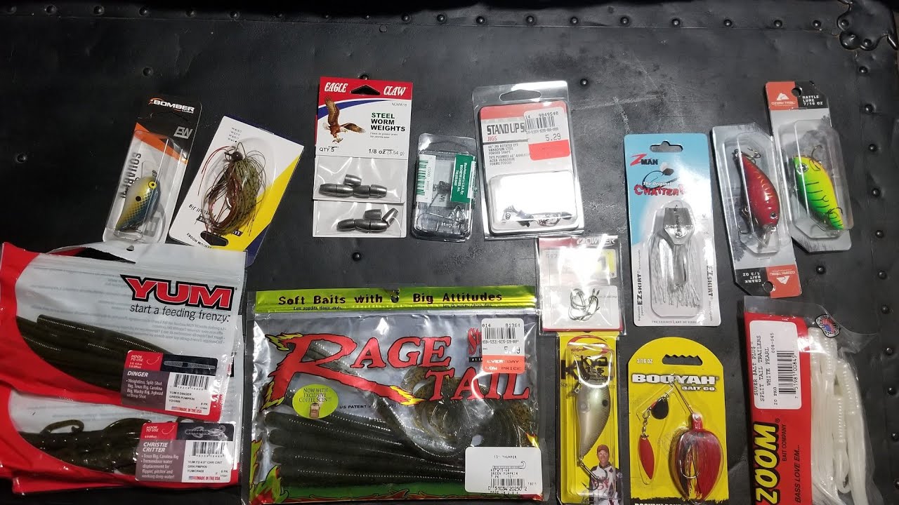 Custom Mystery Tackle Box Fall Lure Haul November 2018 Best Fall Lures ...