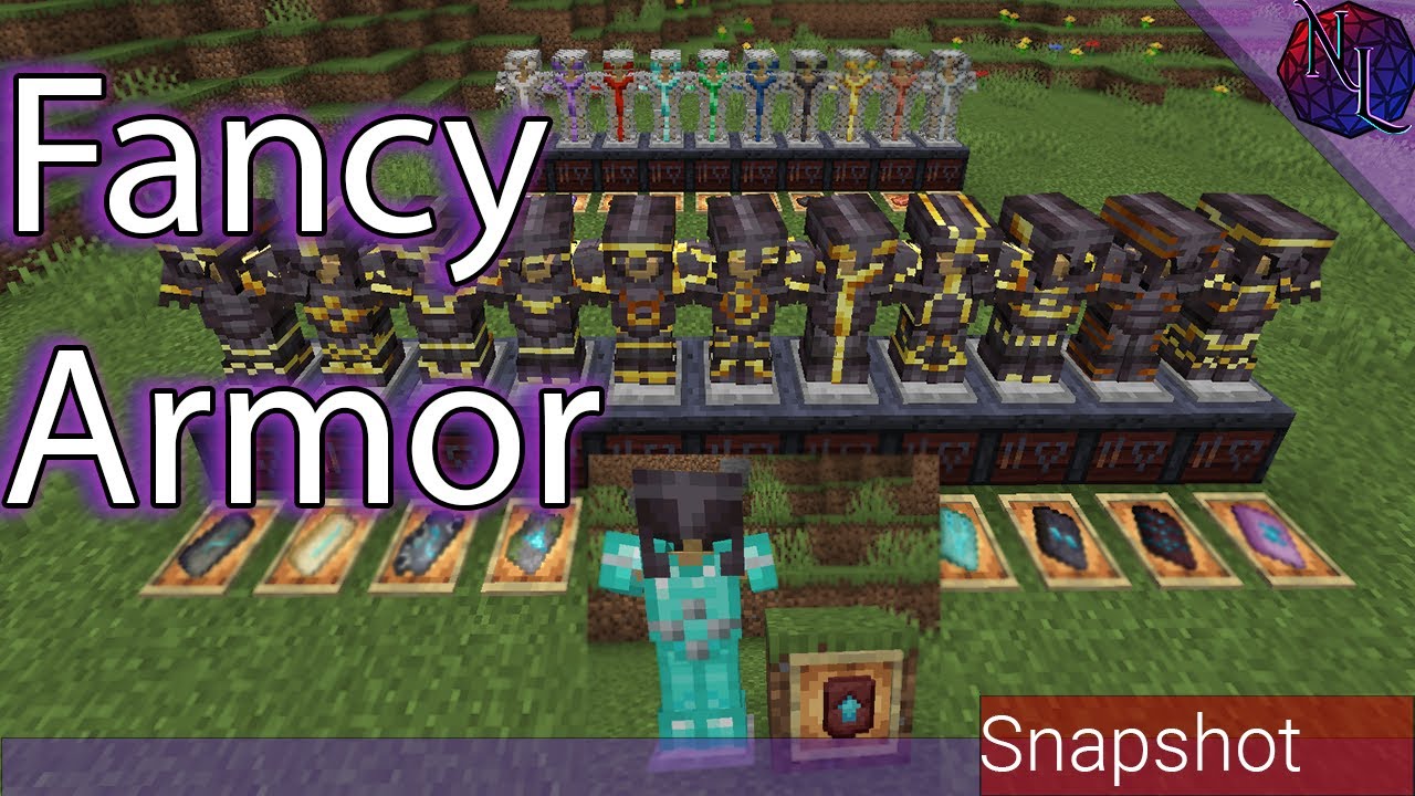 NEW Armor Trims in Minecraft 23w04a!!! Amazing new look! - YouTube
