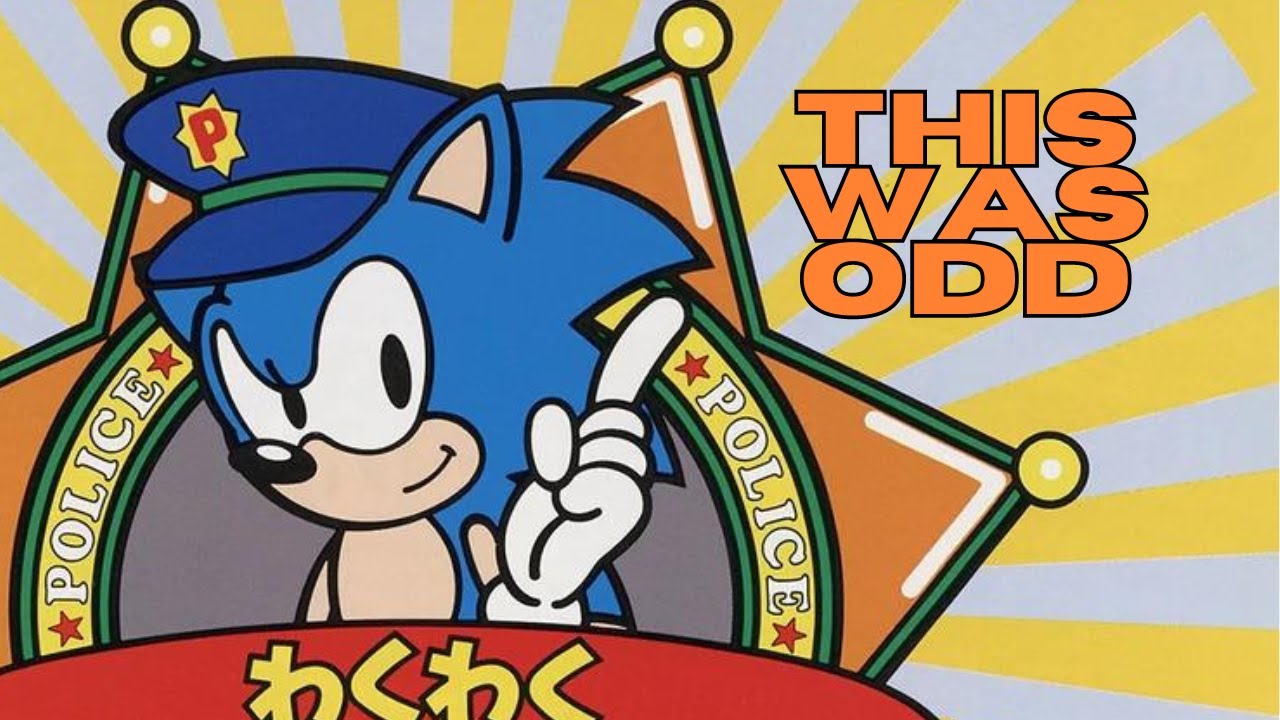 SONIC IS A COP? (Waku Waku Sonic Patrol Car 1991 Review) - YouTube