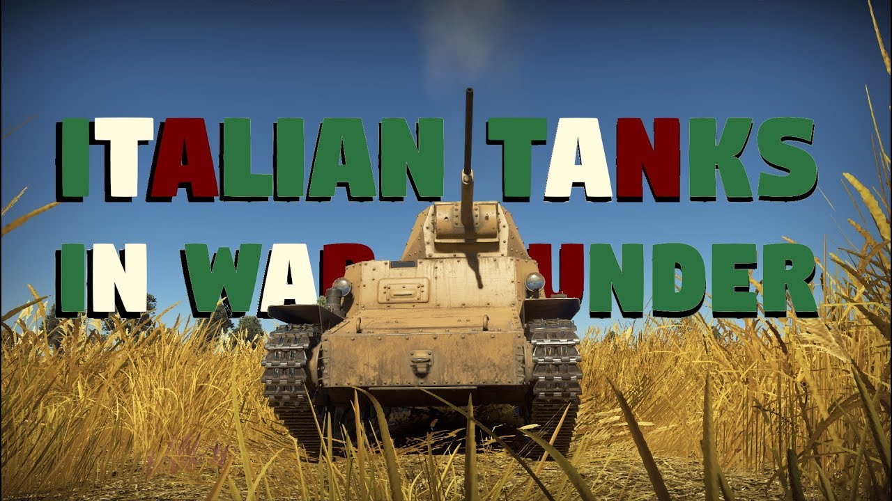 War thunder ITALIAN TANKS first impressions! - YouTube