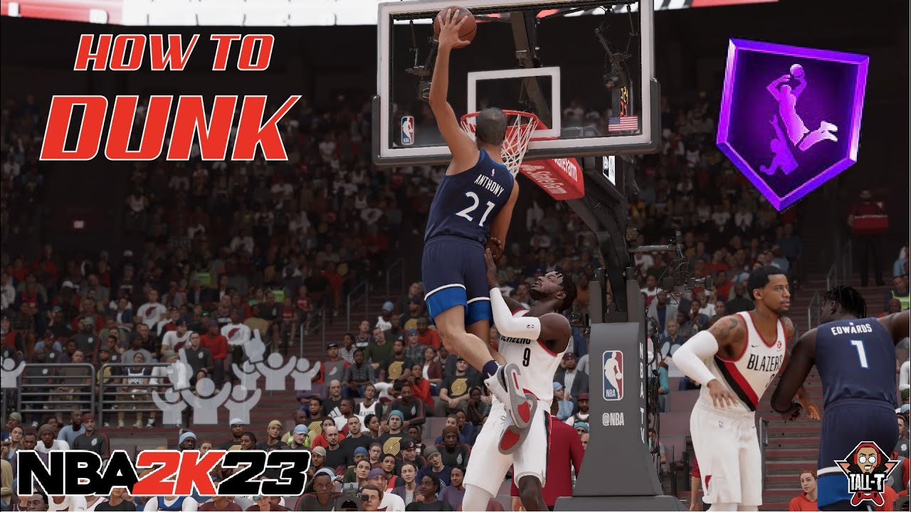 How To Dunk In NBA 2K23 And BEST Finishing Badges - YouTube