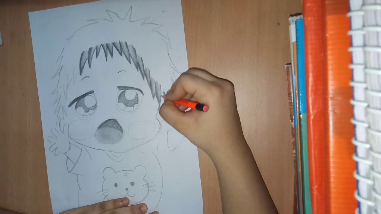 drawing Kotaro-kun from Gakuen School babysitters!! - YouTube